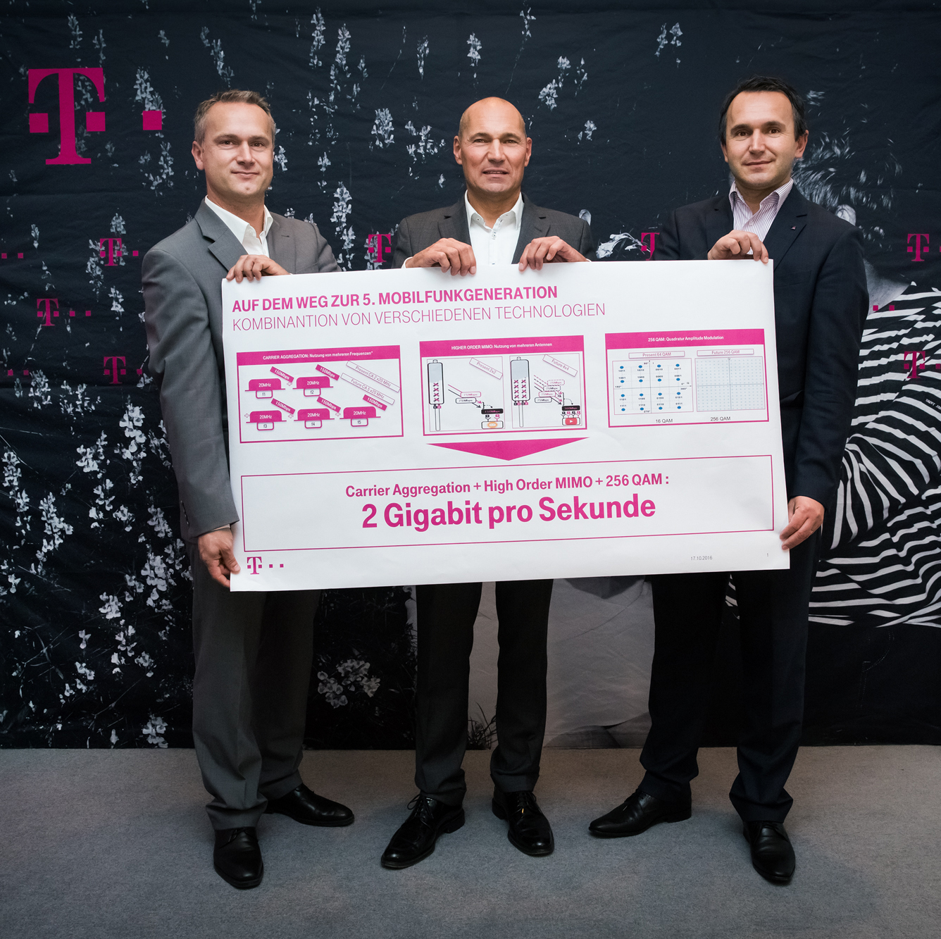 Mit 4.5G knapp 2 Gigabit pro Sekunde erreicht